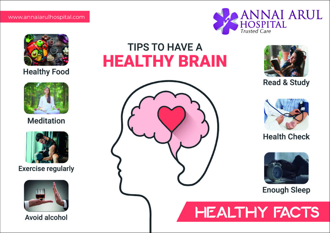 Tips to have a healthy brain – Multispeciality Hospitals in Chennai