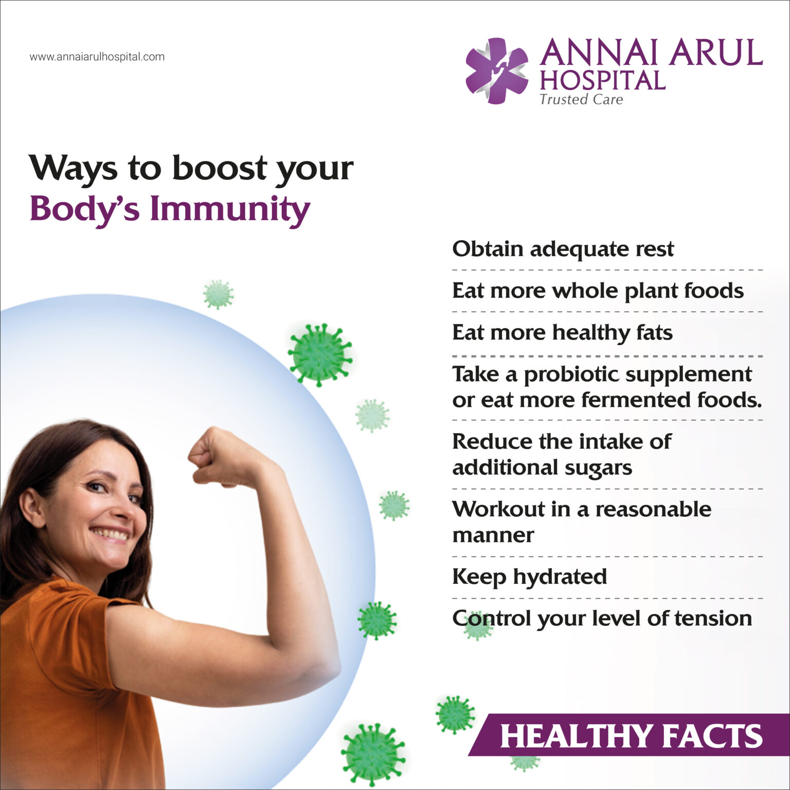 Ways to boost your Body’s Immunity – Multispeciality Hospitals in Chennai