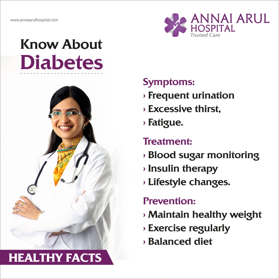 Know About Diabetes – Multispeciality Hospitals in Chennai