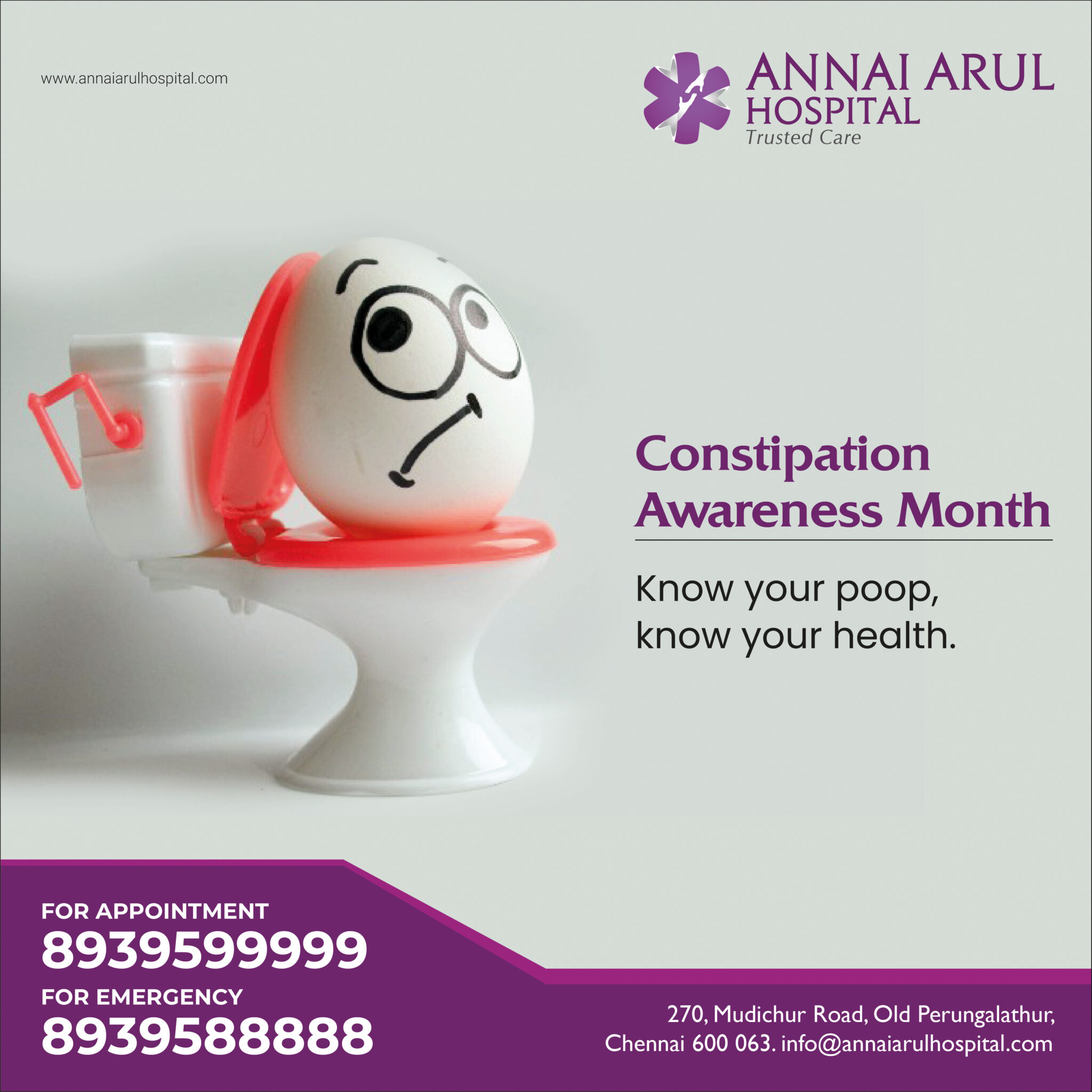 Constipation Awareness Month : Know your poop, know your health ...